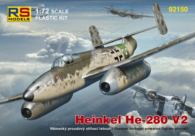 1/72 - Heinkel He-280 V2 & V3 by RS Models - released - new He-280 V3 ...