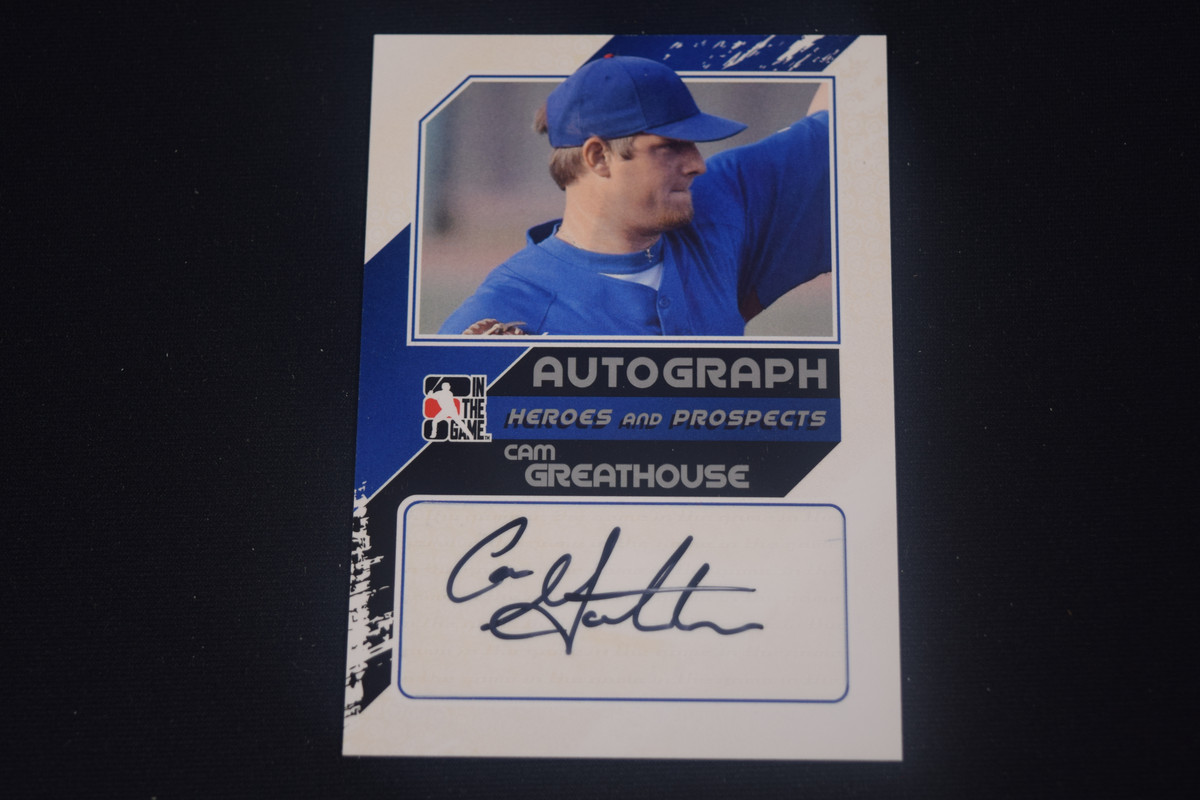 Cam Greathouse 2010-11 ITG Heroes And Prospects Autograph Signature ...