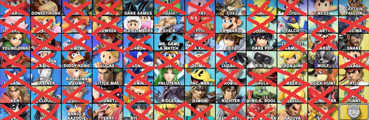 Super Smash Bros 4 Roster So Far Smash Ultimate's 3rd Official Tier