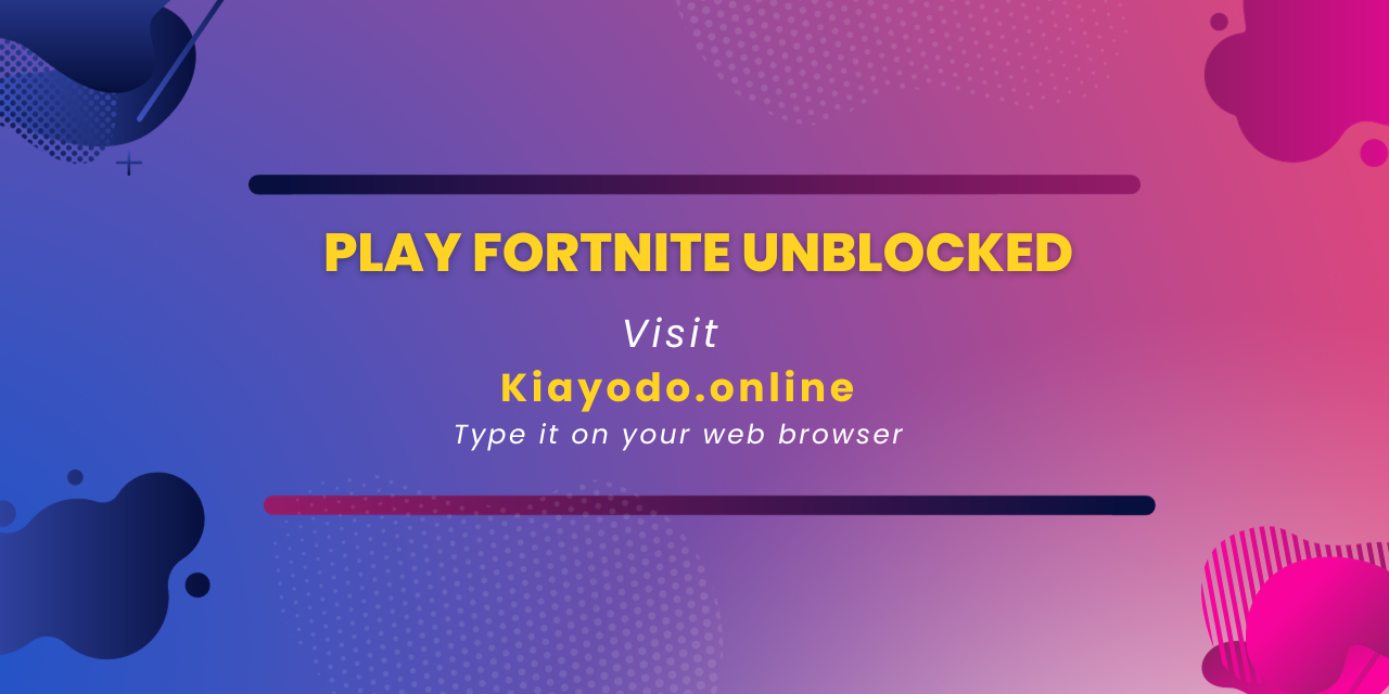 GitHub - rublit/Fortnite-Unlocked: Play Fortnite Unblocked without any ...