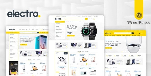 Electro Electronics Store WooCommerce Theme Wordpress – Bliter GPL