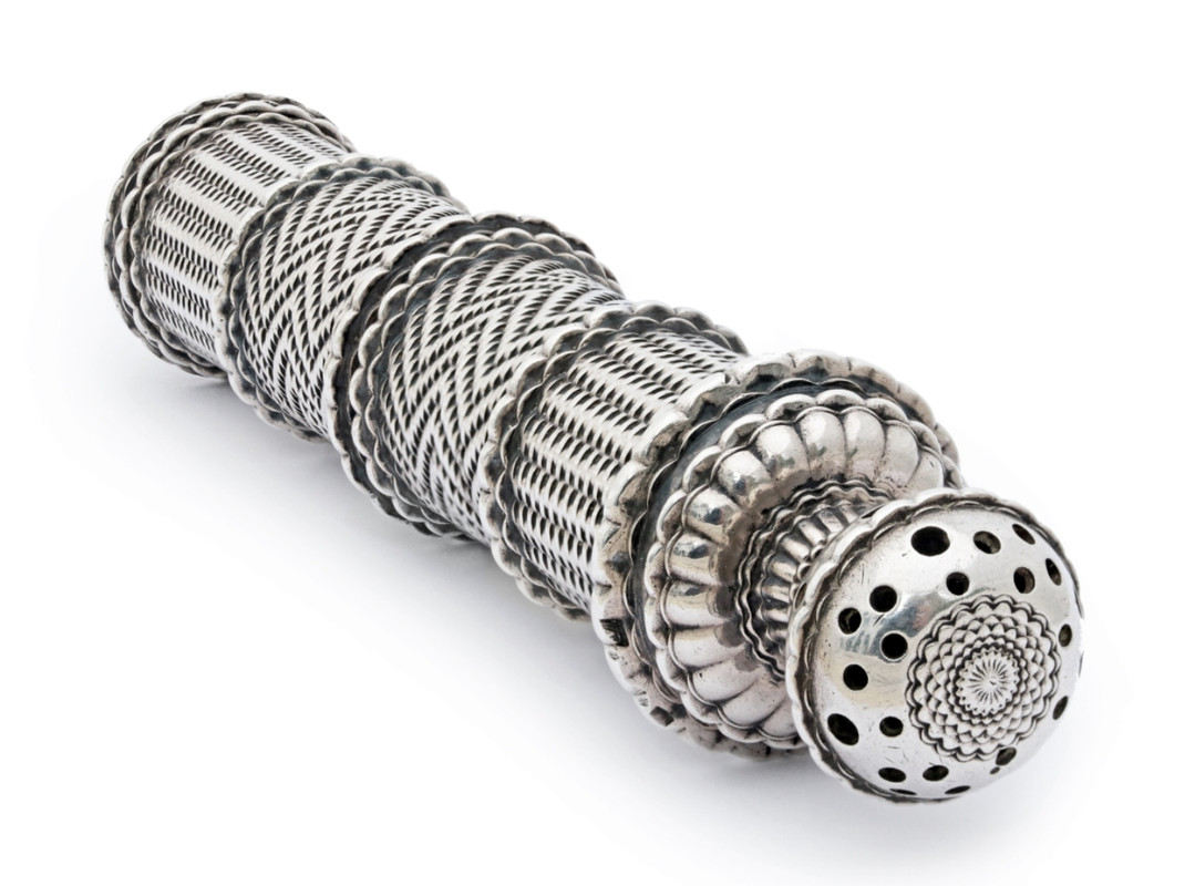 18th-century? Silver Syringe Hallmark Identification - www.925-1000.com