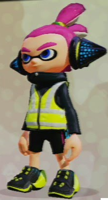 Hero Suit Inkling Minecraft Skin