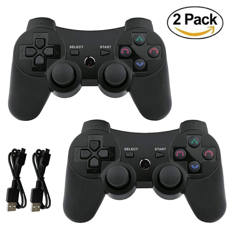 GENERICO Pack X 2 Control Mando Ps3 Alternativo Inalámbrico ...