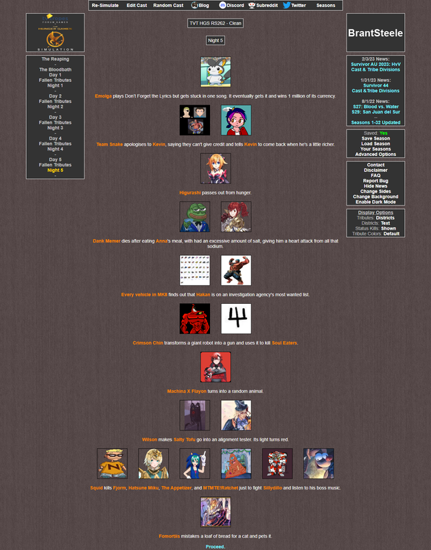 2023 02 23 22 36 54 Brant Steele Hunger Games Simulator — Postimages