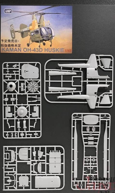1/48 - Kaman HH-43, OH-43D (HOK-1) Huskie family by AMP/MikroMir - HUK ...
