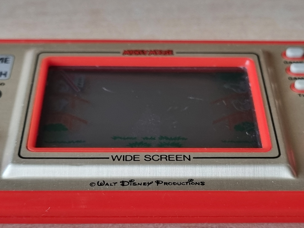 NINTENDO GAME & WATCH : MICKEY MOUSE ( MC-25 ) WIDESCREEN NINTENDO GAME & WATCH : MICKEY MOUSE ( MC-25 ) WIDESCREEN