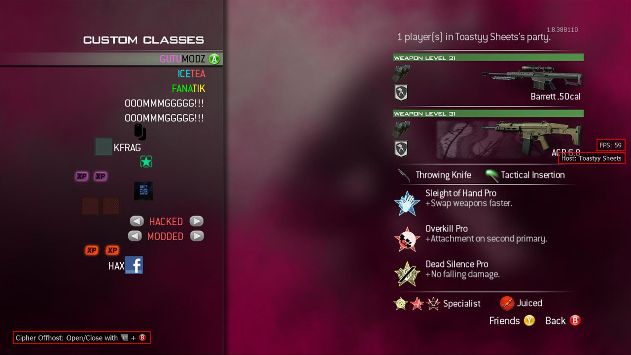 | OPEN | Mw3 | BO1| God mode | Dank classes | Elite Camos - The Tech Game