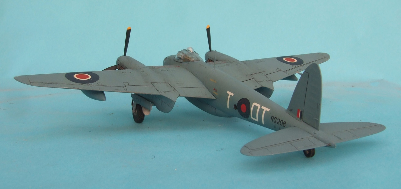 1/72nd Airfix Mosquito, conv to PR.34 using Freightdog Models resin set ...