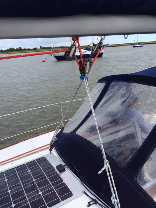Improving the standard mainsheet system for £0.00 | Jeanneau Owners Forum