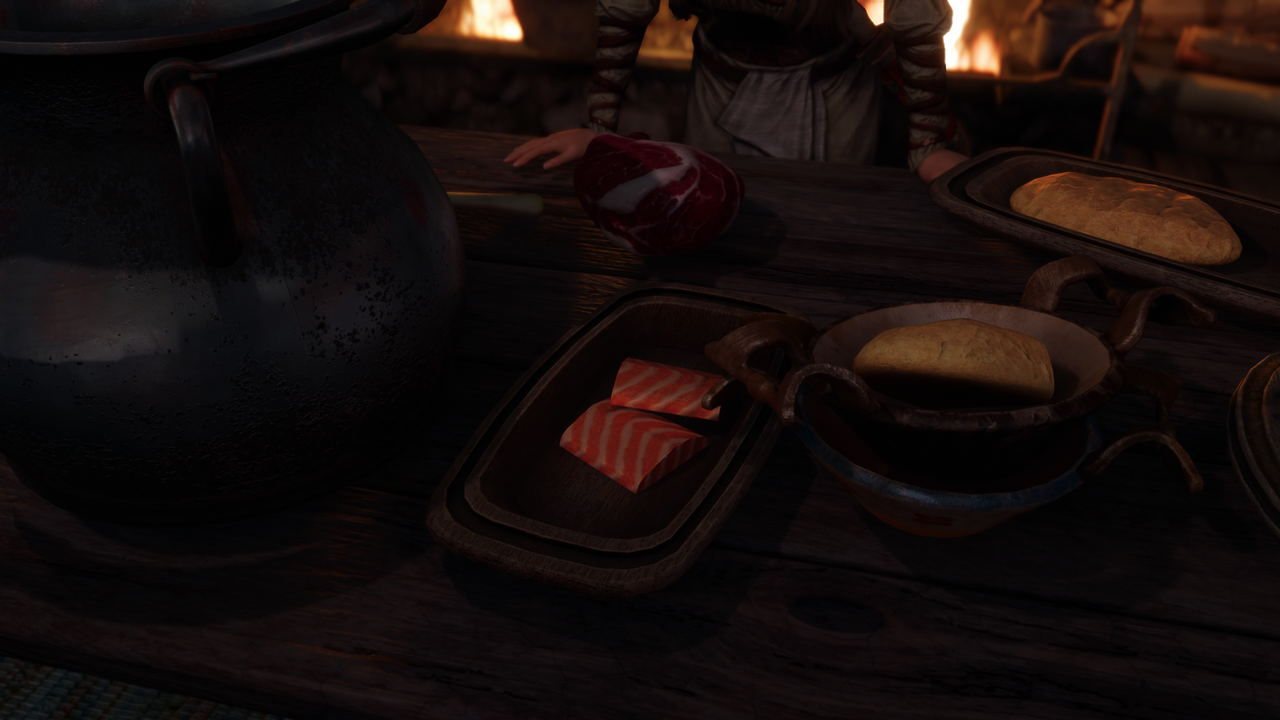 Halffaces - salmon meat at Skyrim Special Edition Nexus - Mods and ...