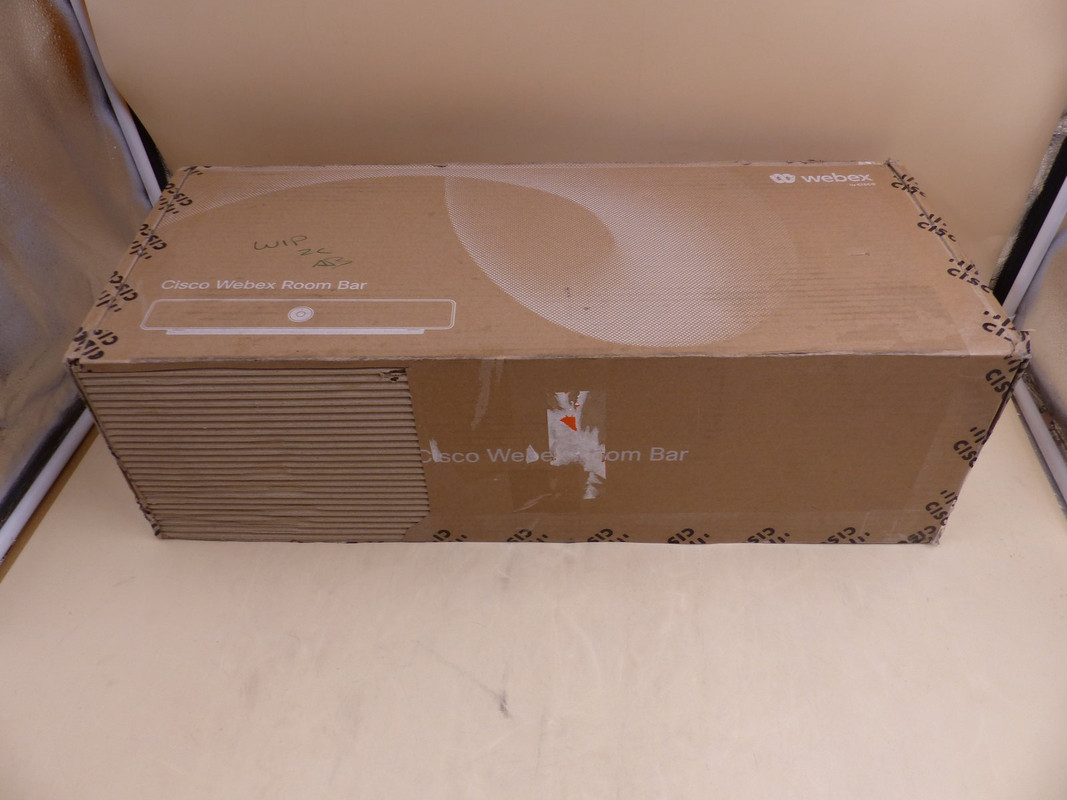 CISCO WEBEX CS-BAR-T-K9 ROOM BAR WITH TABLE VIDEO CONFERENCING SYSTEM ...