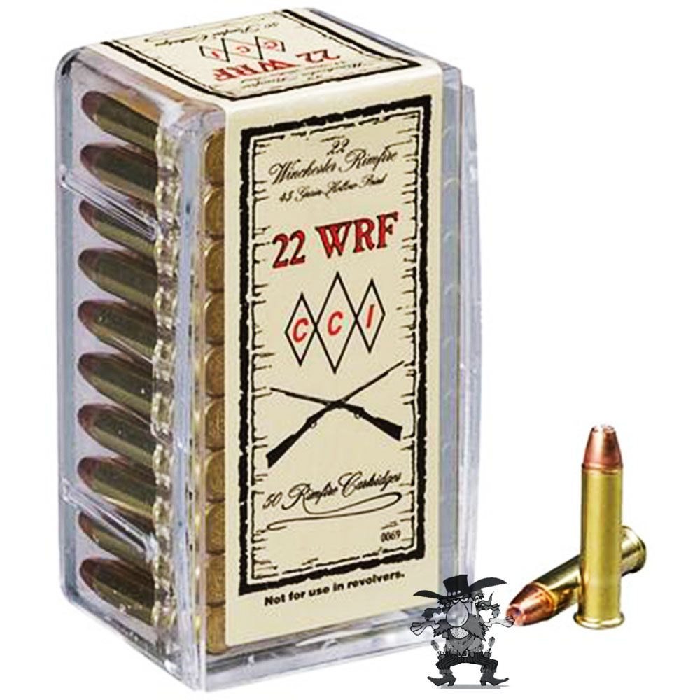 WRF CCI/ 22 Cal. WRF HP Winchester Rim Fire Cartridges. 50 Rounds ...
