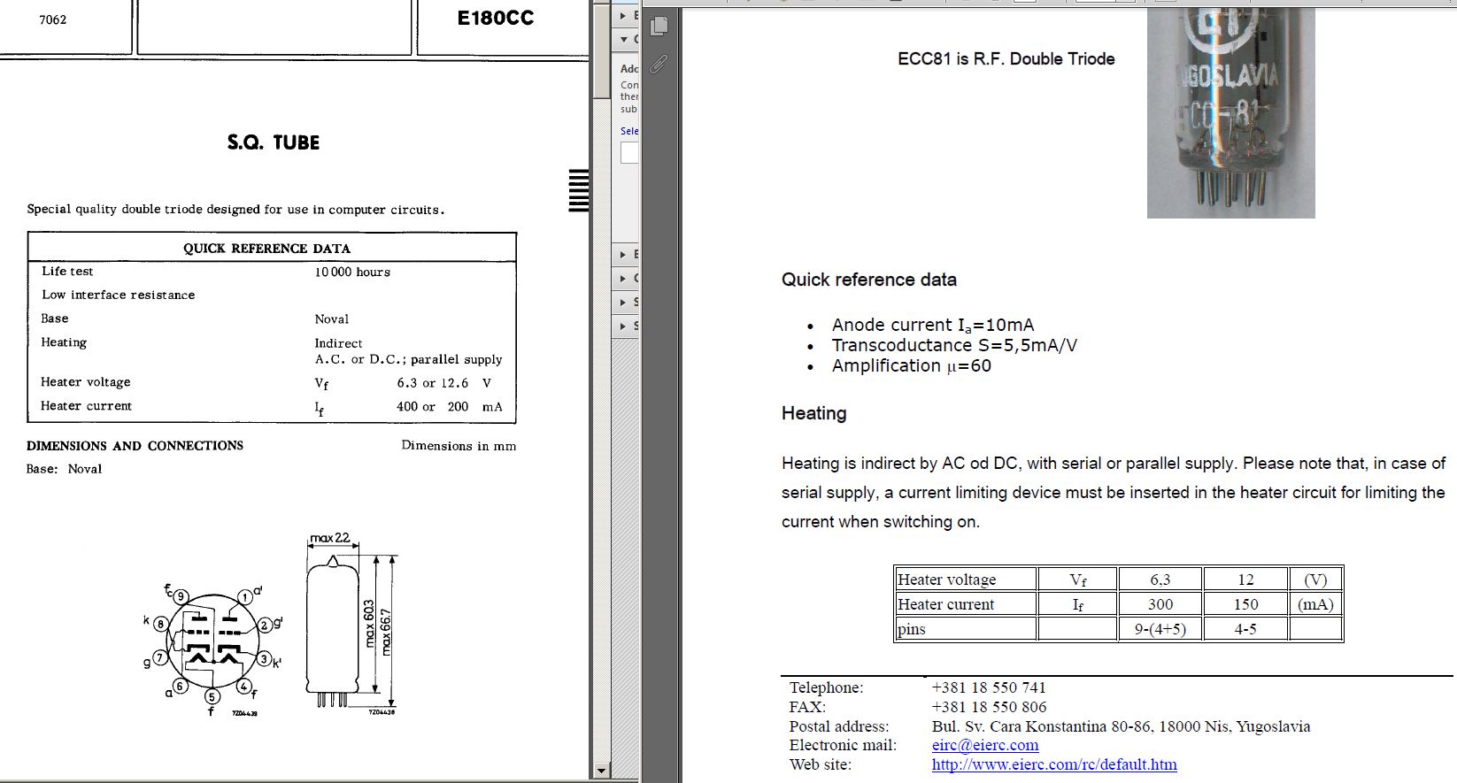 12AT7 NOS Tubes Shootout and Substitute for Hi-Fidelity (not guitar ...