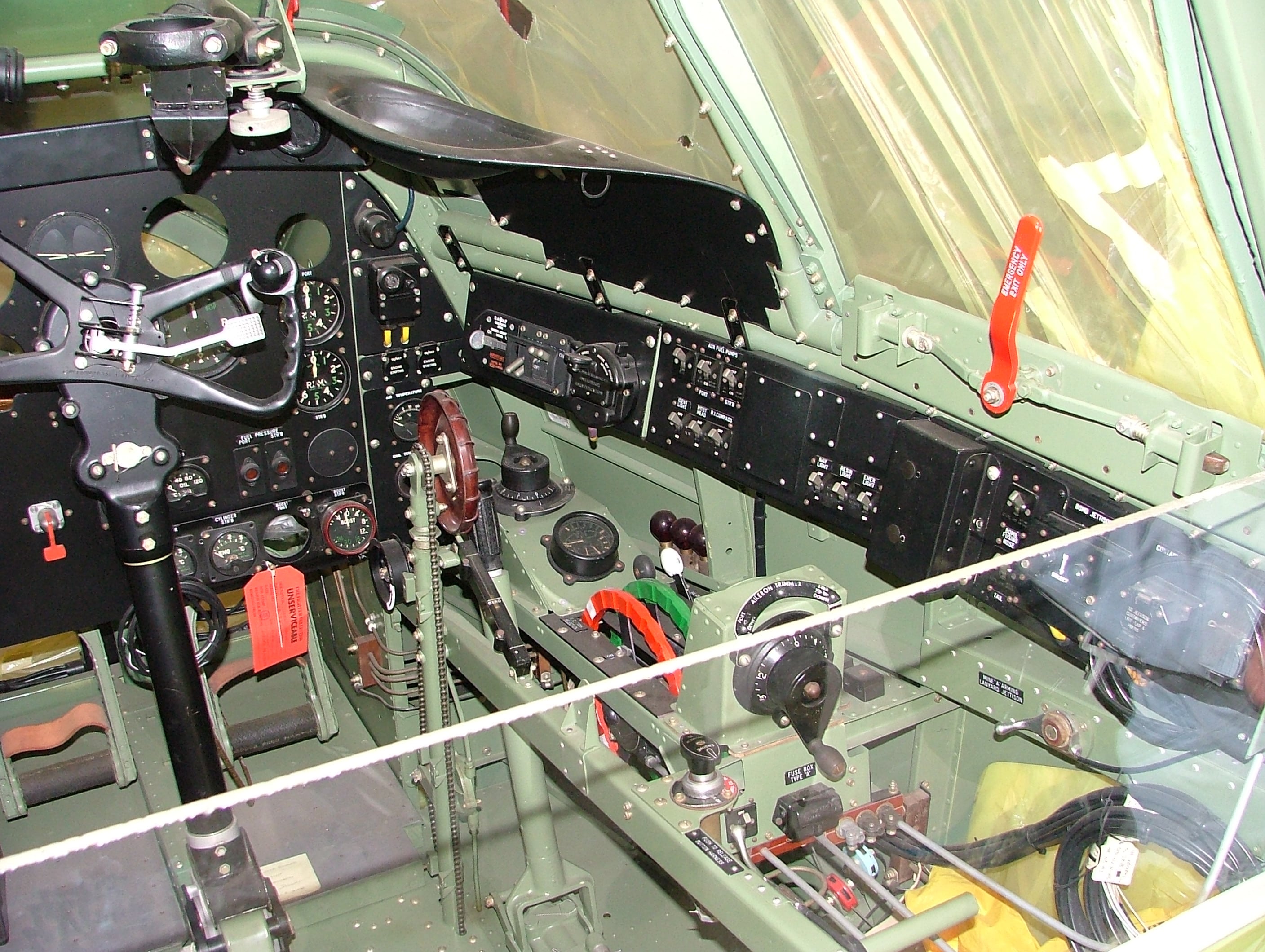 Beaufighter Mk21 Right console — Postimages