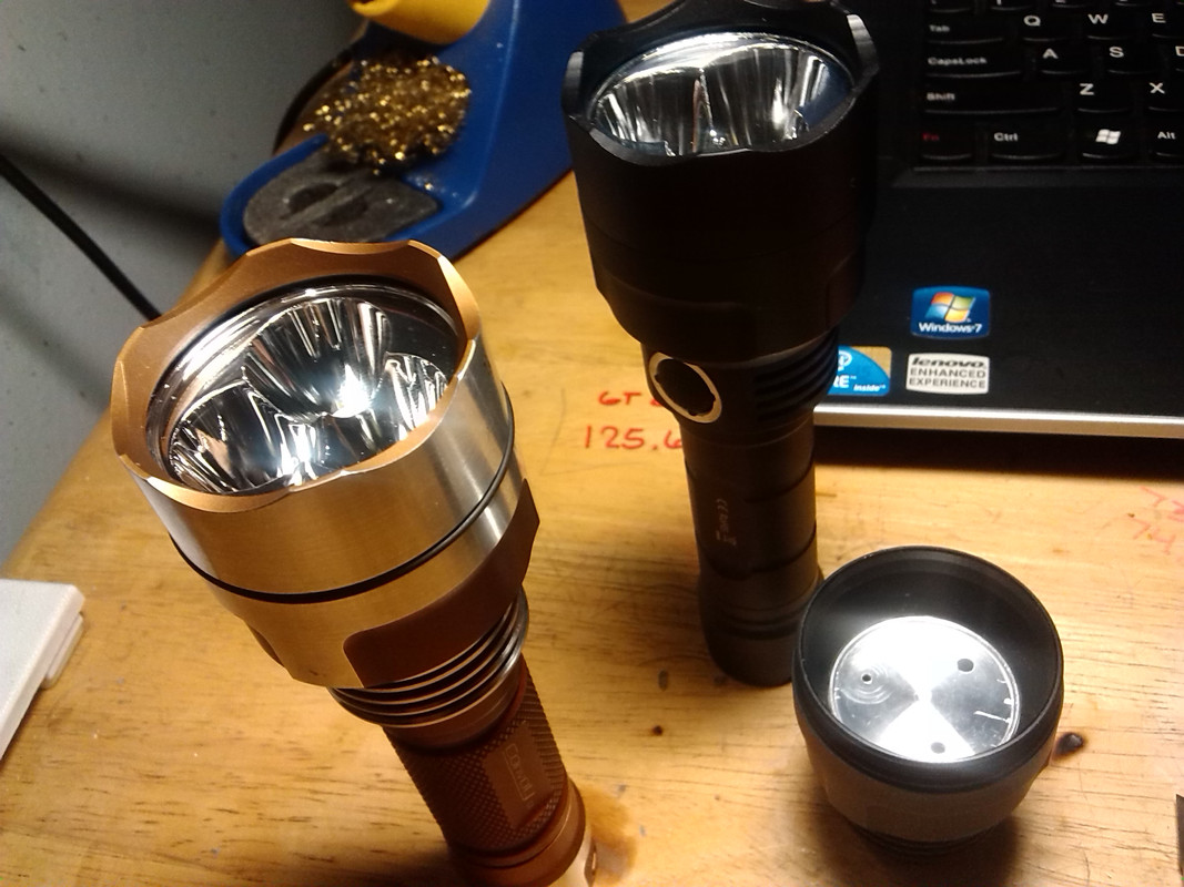 Convoy C8 - Triple Luminus SST-40 - LED Flashlights – General Info ...