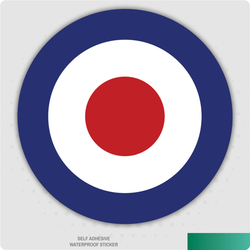 RAF Roundel Stickers Circle Car Van Lorry Vinyl Self Adhesive Decal | eBay
