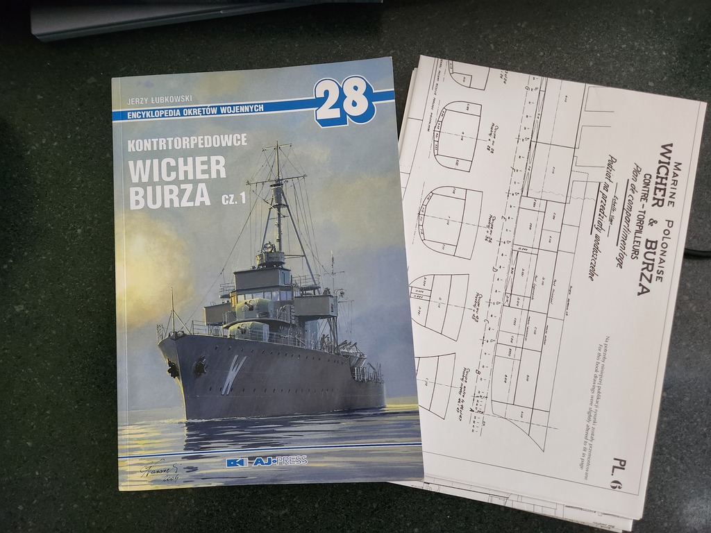 Mirage 1/400 ORP Burza, '44 fit - Work in Progress - Maritime ...