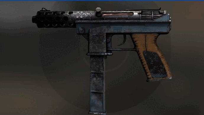 Steam Workshop::Tec-9 | Made at home (blue)