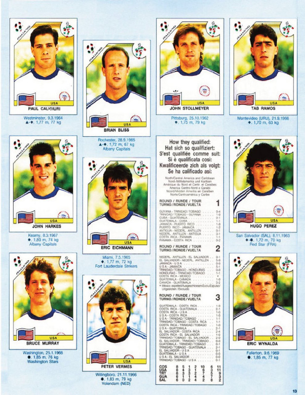 Album Panini Italia 1990 15 — Postimages