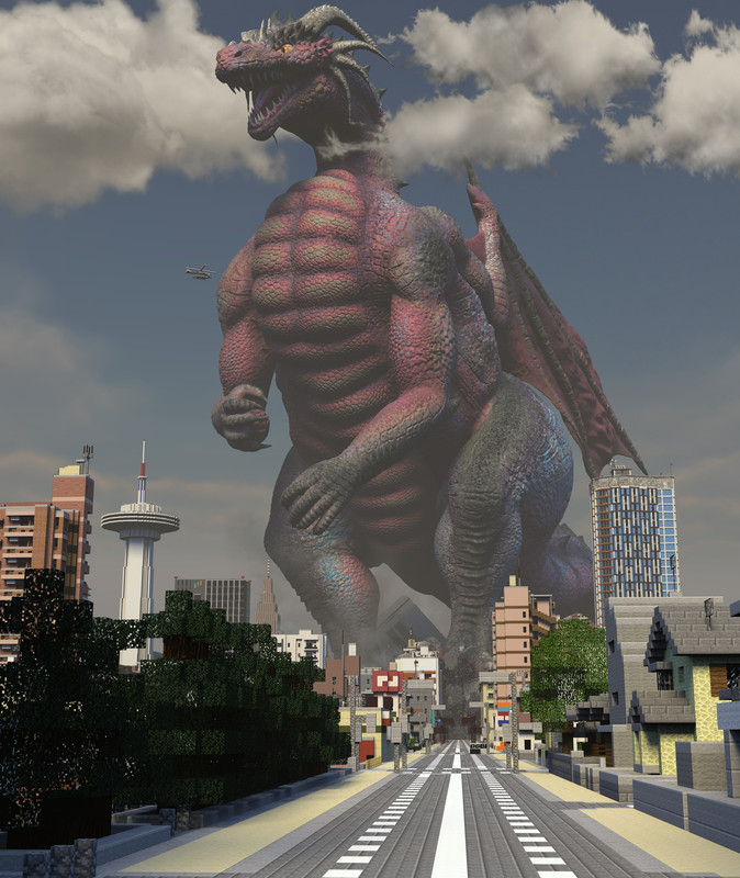 Large collection of my dragon builds renders [Vol. 1]