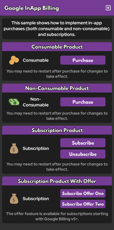 google-inapp-billing:A simple implementation of the Android In-App Billing API. - GitCode