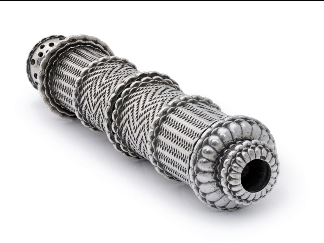 18th-century? Silver Syringe Hallmark Identification - www.925-1000.com