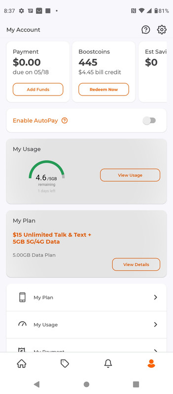 Paying by Boost Coins Screenshot. Does this look right? : r/BoostMobile