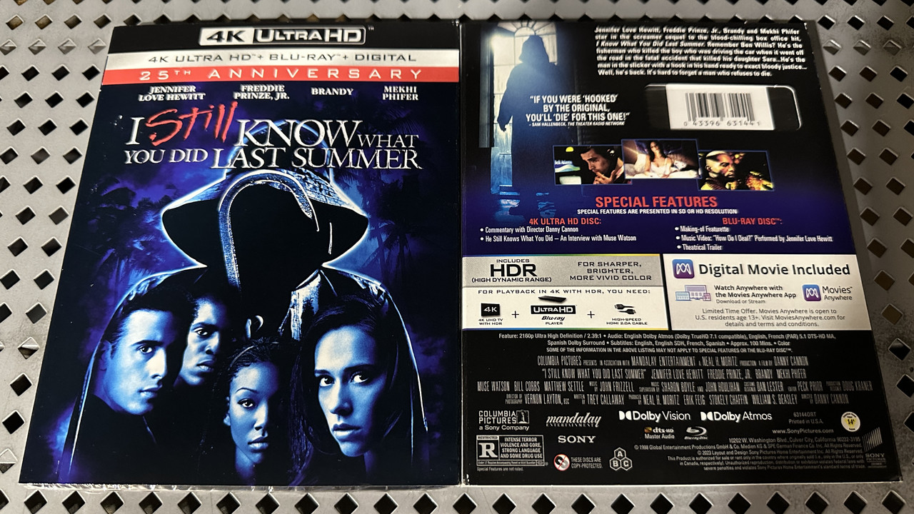 I Still Know What You Did Last Summer 4K UHD (1998) - Page 8 - Blu-ray Forum