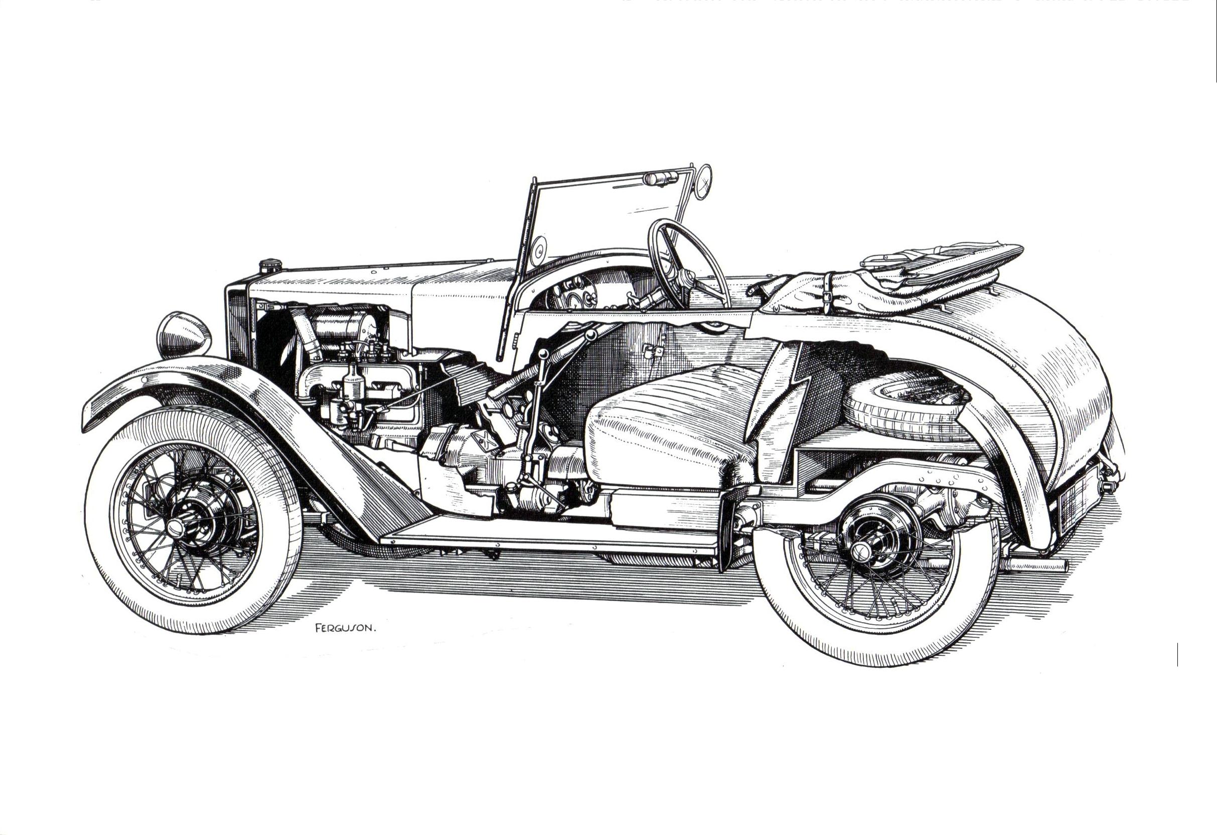 Morris side valve Minor Artist John Ferguson — Postimages