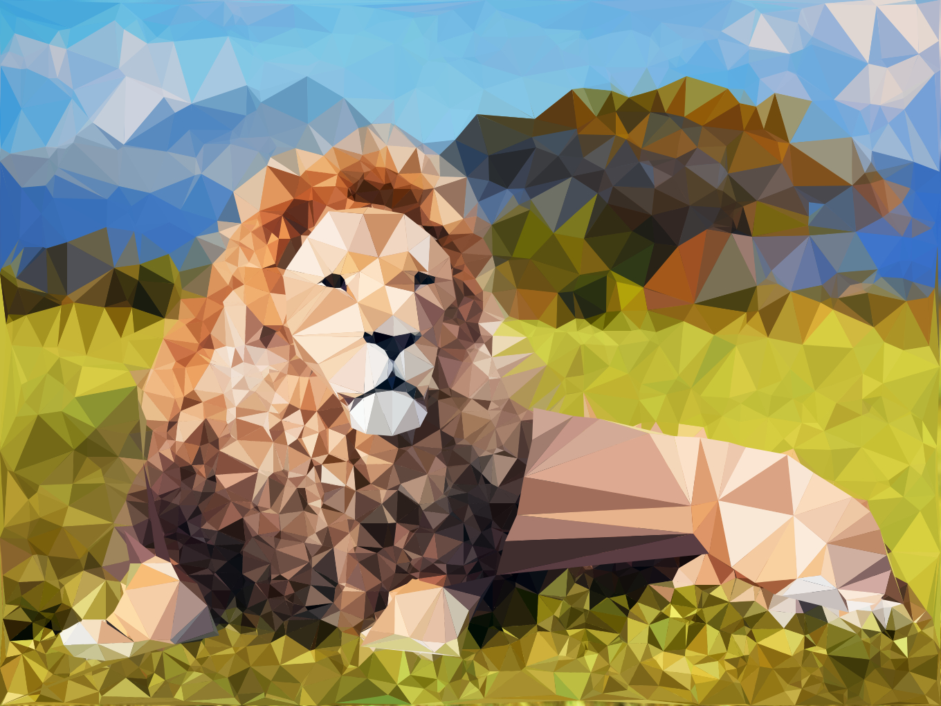 essai lion triangle — Postimages