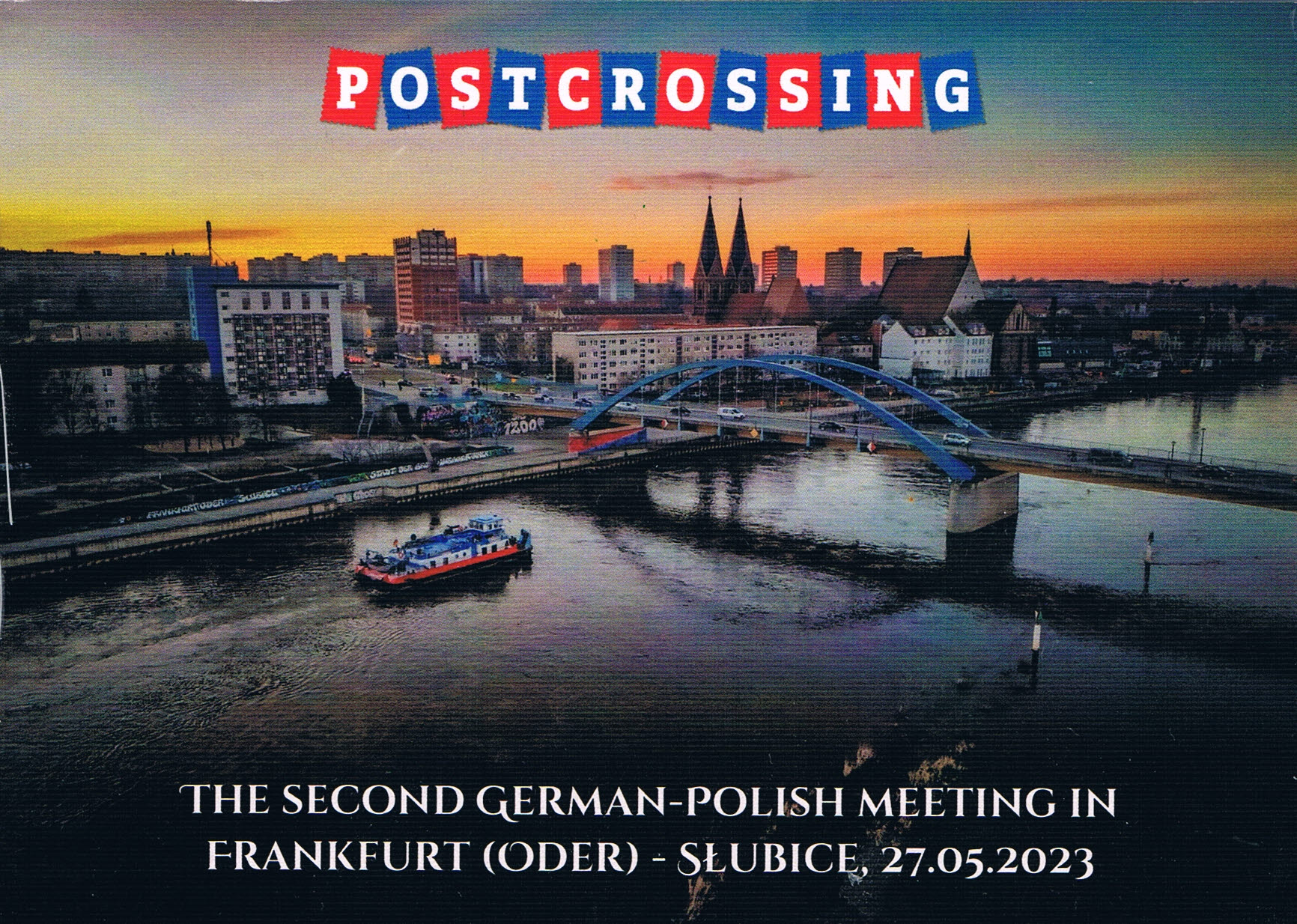 German Polish Postcrossing Meeting Card, Germany — Postimages