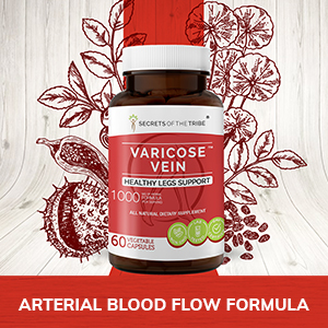 Varicose Vein Capsules. Healthy Legs Support – Secrets Of The Tribe