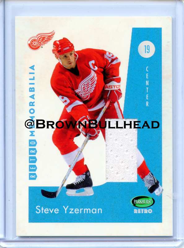 Memorabilia RM 14 Steve Yzerman Detroit Red Wings COPY 1 A — Postimages