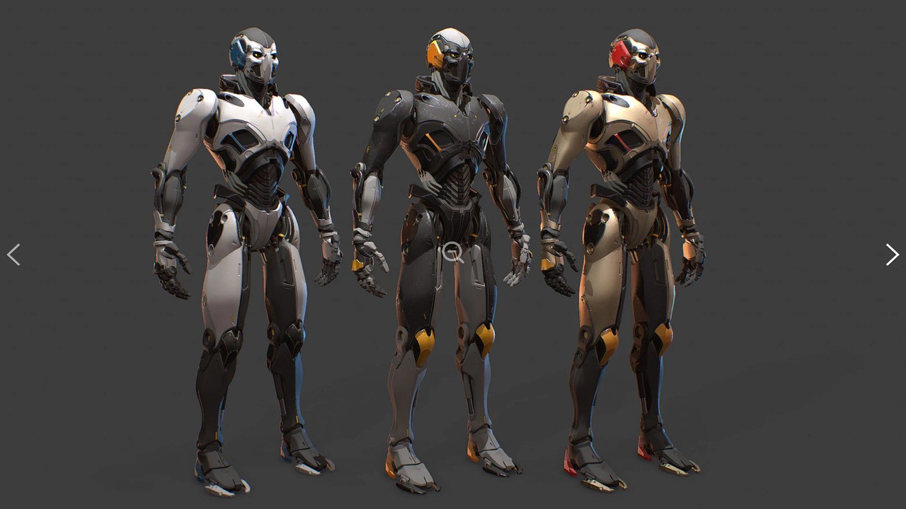 [ Unreal Engine Character ] Sci-Fi Robot Character Pack 2025 - Free Daz ...