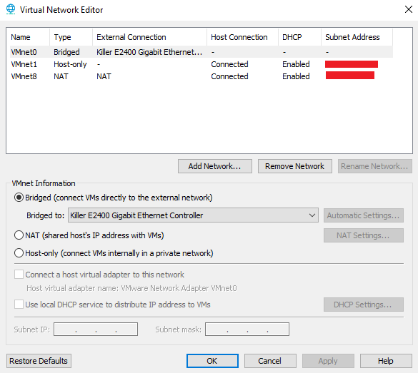 Can't get internet to work on VM's : r/homelab