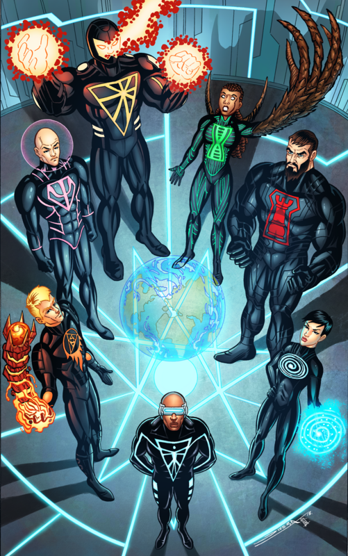 The Thunder Woman & Extraordinary Mythos Characters and Setting ...