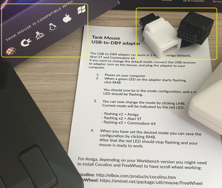 Tank Mouse adaptateur DB9 USB — Postimages