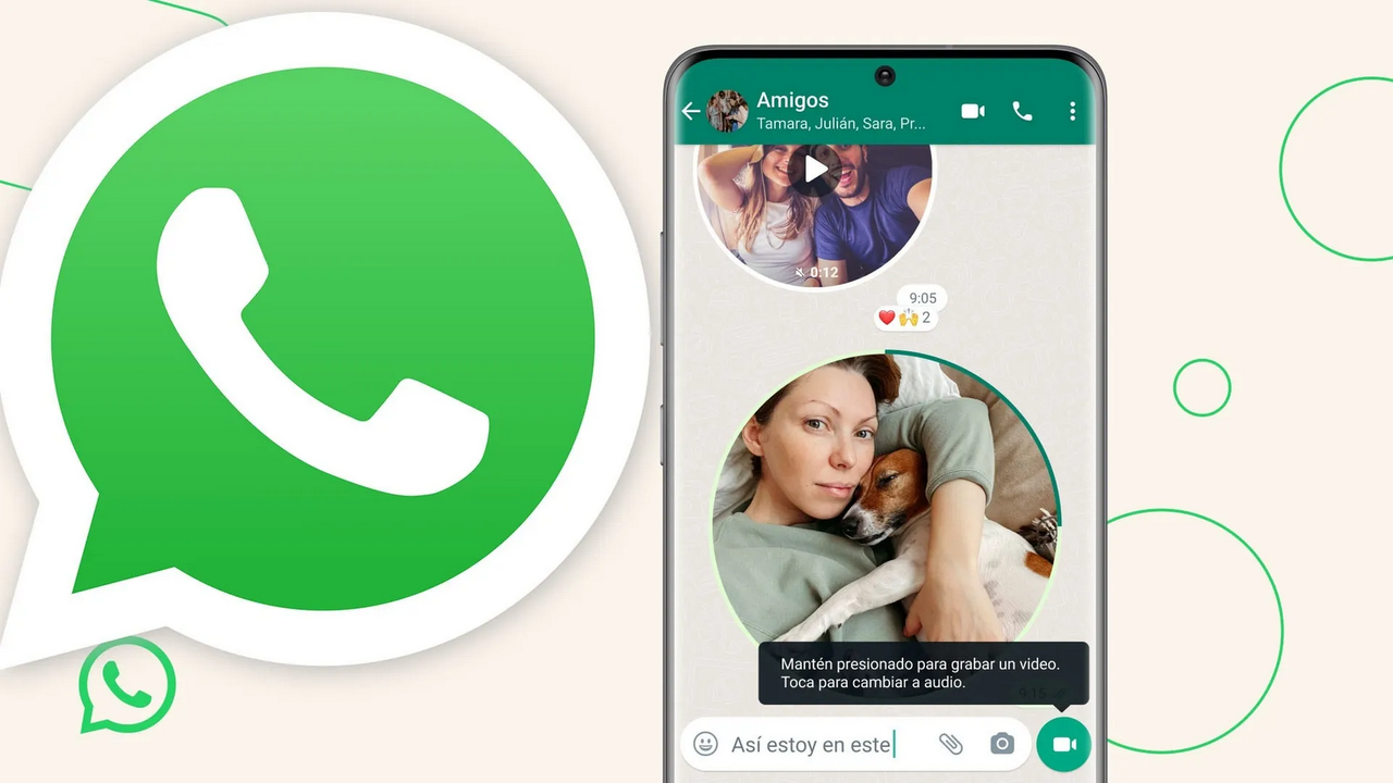 WhatsApp se renueva: Así puedes grabar y enviar videos circulares en ... WhatsApp se renueva: Así puedes grabar y enviar videos circulares en ...