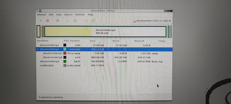[SOLVED] Issue with expanding root partition with Gparted. - Linux Mint Forums