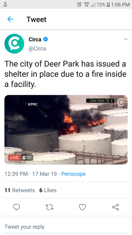 UPDATE: Houston Ship Channel Closure Due to ITC Fire and Resultant ...