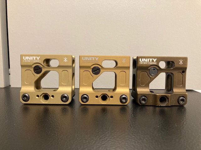 UNITY Fast Micro Mount FDE Variation > Optics, Mounts, and Sights ...