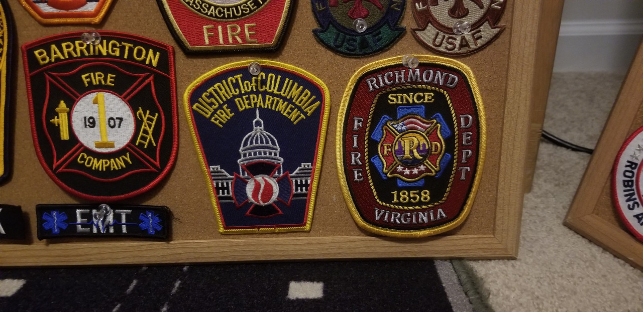 Sharing my EMS/FIRE/POLICE Patch Collection So Far : CoolCollections