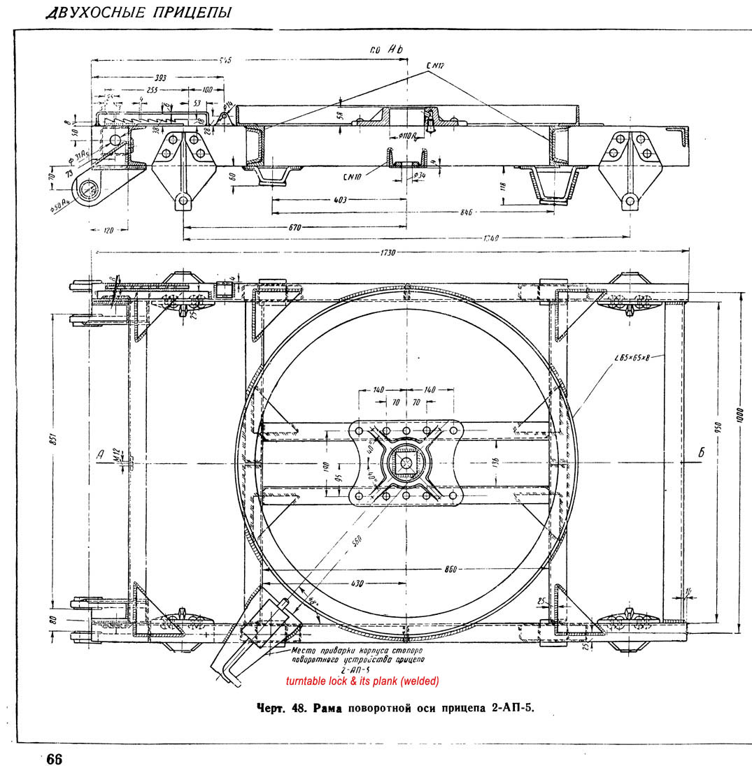 2 AP 5 dolly frame factory drawing — Postimages