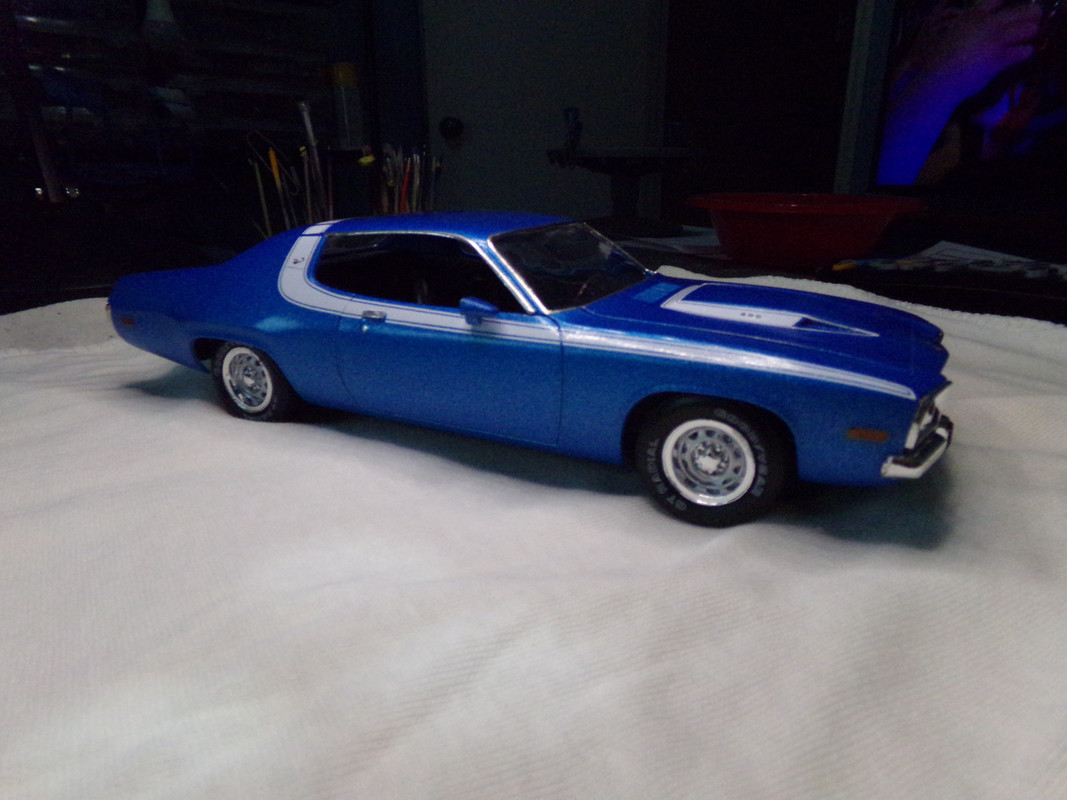 1974 Plymouth Roadrunner Blue | Modelers Social Club Forum