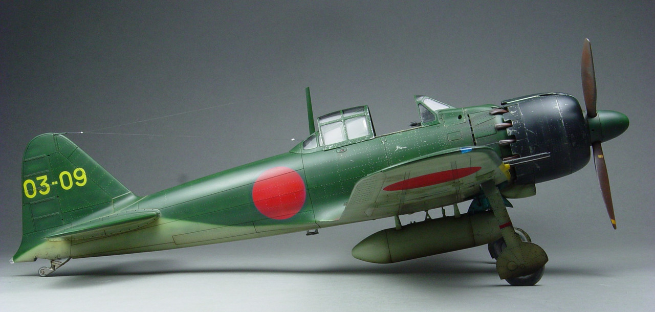 Hasegawa A6M5c Type 52 - Ready for Inspection - Large Scale Planes