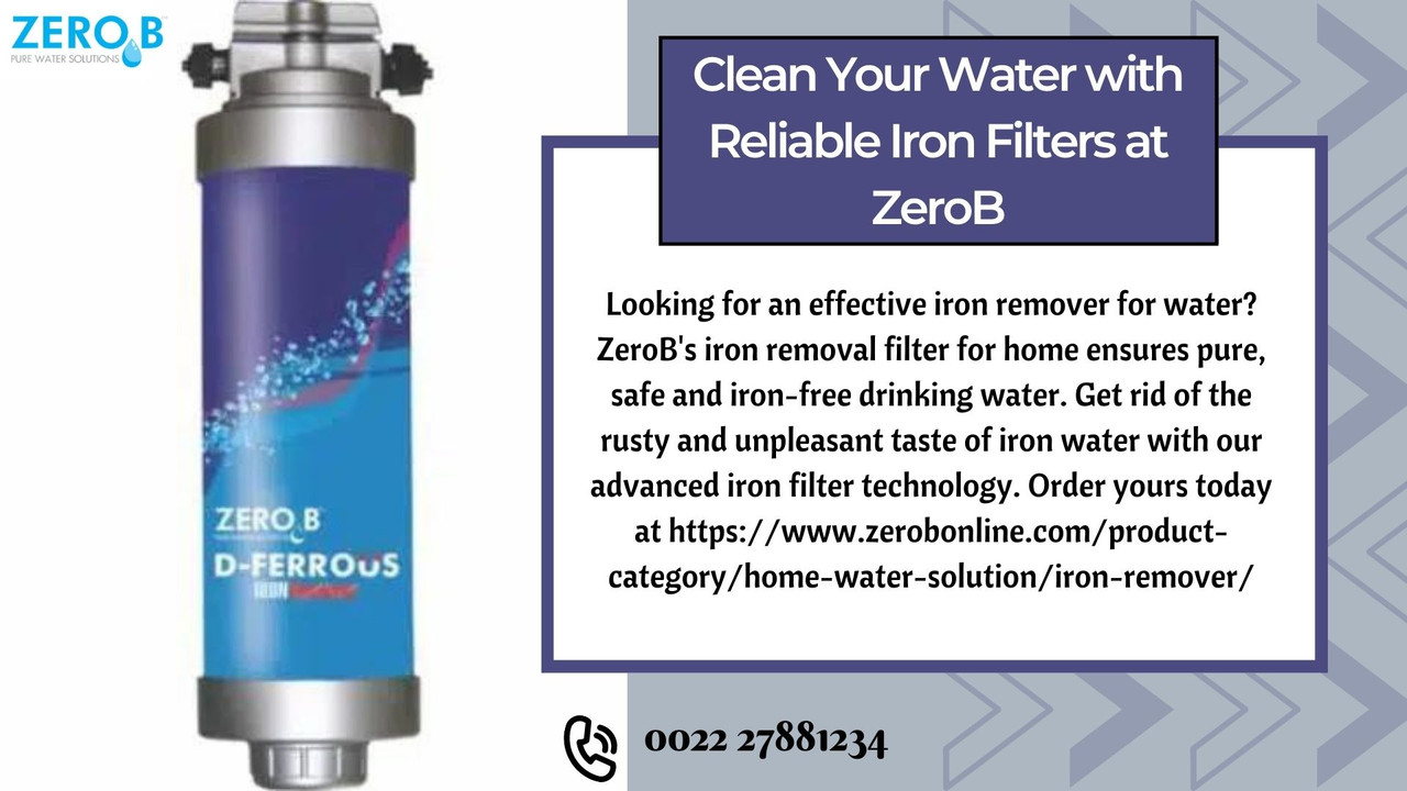 Clean Your Water with Reliable Iron Filters at Zero B — Postimages