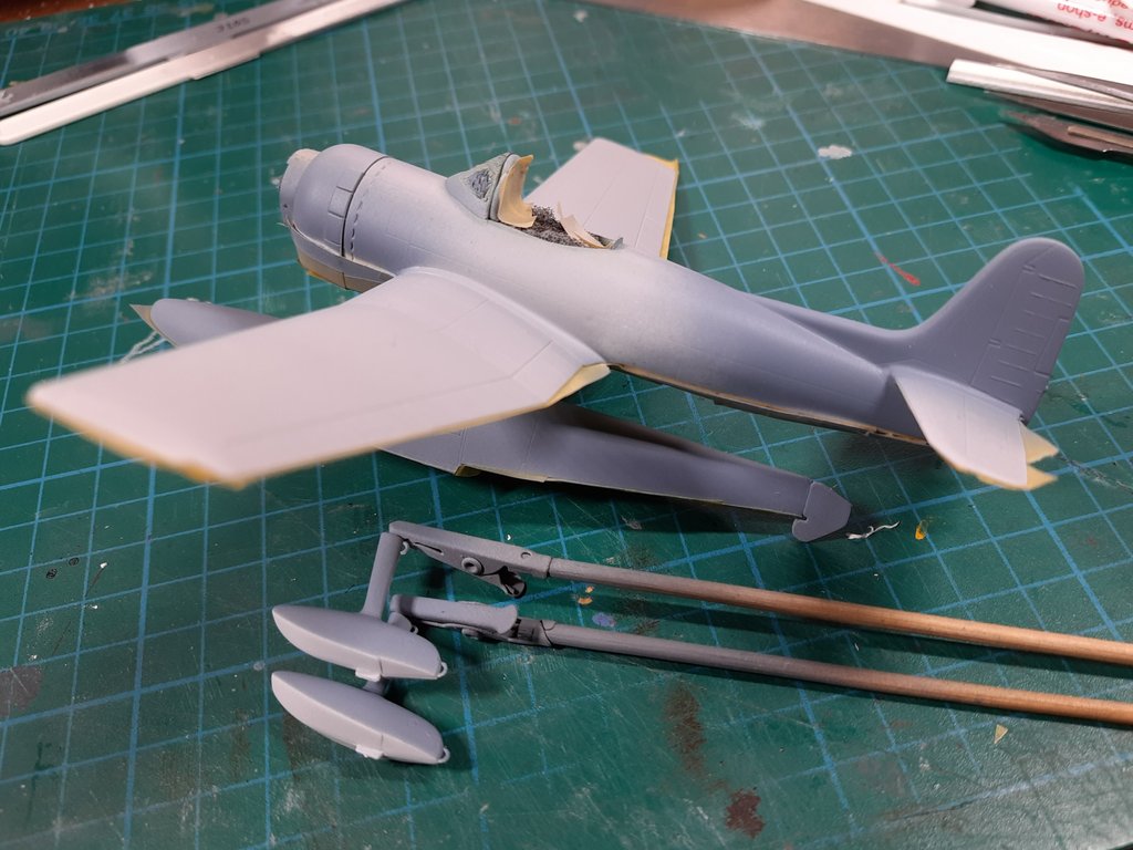 SMER 1/72 Curtiss SC-1 Seahawk - Work in Progress - Aircraft ...
