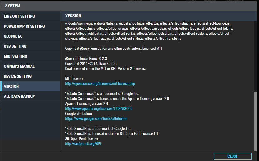 Katana MK2 - BOSS TONE STUDIO for KATANA MK2