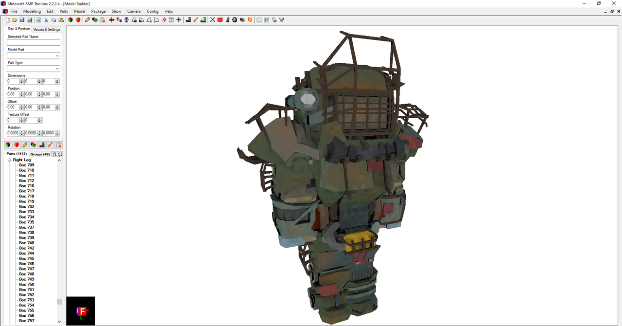 MINECRAFT: FALLOUT MODELLING